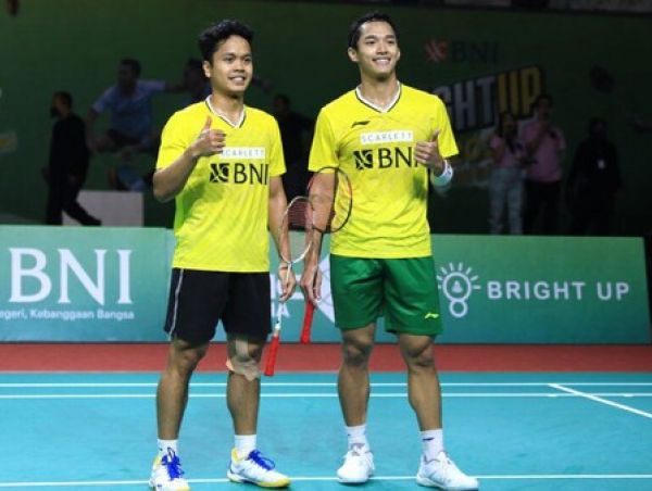 Akhiri Paceklik 30 Tahun, Jonatan-Ginting Catat Rekor All Indonesian Final All England 2024
