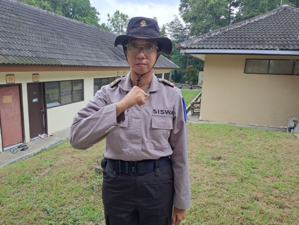 Terinspirasi Jadi Polisi Saat Program Vaksinasi
