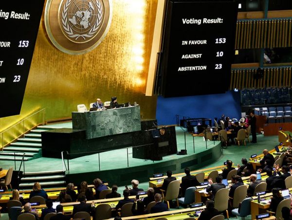 Majelis Umum PBB Berikan Suara Terbanyak Mendukung Gencatan Senjata di Gaza