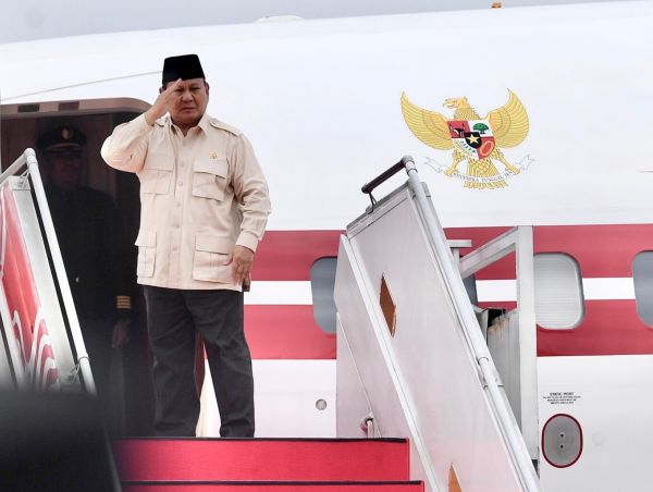 Lakukan Kunjungan Kenegaraan, Presiden Prabowo Bertolak ke India