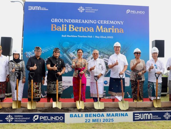 Groundbreaking Bali Benoa Marina, Indonesia Siap Jadi Destinasi Global