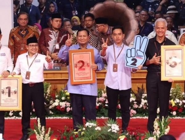 Hari Ini Capres-Cawapres Tanda Tangani Pakta Integritas Pemilu Damai
