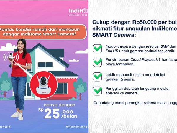 Telkomsel Hadirkan IndiHome SMART Camera