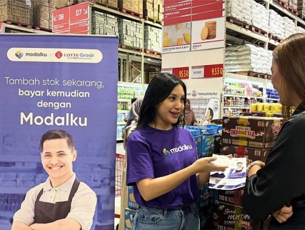 Modalku Resmi Bermitra dengan LOTTE Grosir